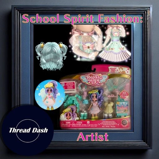 ROYALE HIGH SCHOOL Spirit Fashion Pack Art Code Only Sent In EBay ...
