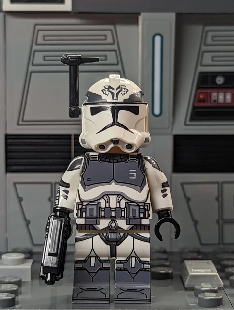 LEGO STAR WARS Custom Printed Minifig 104th Wolfpack Clone Comms Trooper $29.99 - PicClick AU