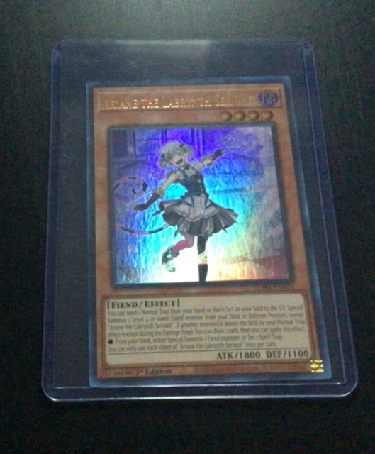 YUGIOH CARD ARIANE The Labrynth Servant TAMA-EN016 1st edition Ultra Rare $7.00 - PicClick CA