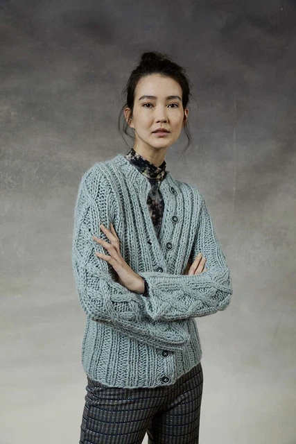 LANG YARNS ANOUK Knitting Guide Jacket as Download Design Studio £5.16 ...