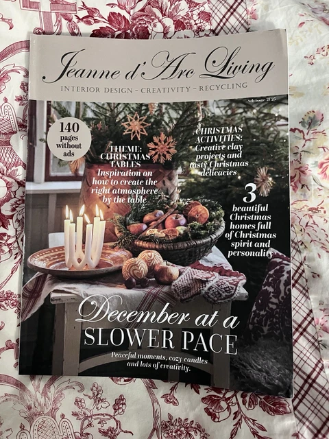 CHRISTMAS 2025 8TH Issue Jeanne d’Arc Living Magazine £17.48 - PicClick UK