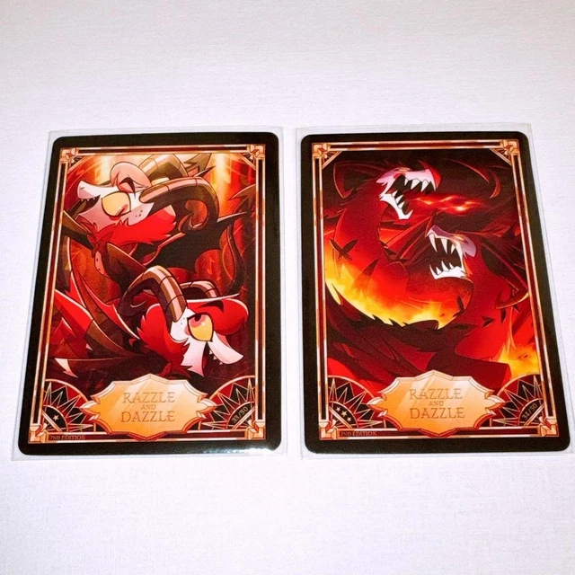 HAZBIN HOTEL TRADING Card Razzle and Dazzle Rare Set Used $85.29 ...