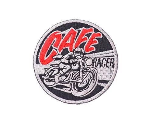 B2SEE TOPPA TERMOADESIVA Toppa Patch Toppe Patch Cafe Racer 7 cm (n5s ...