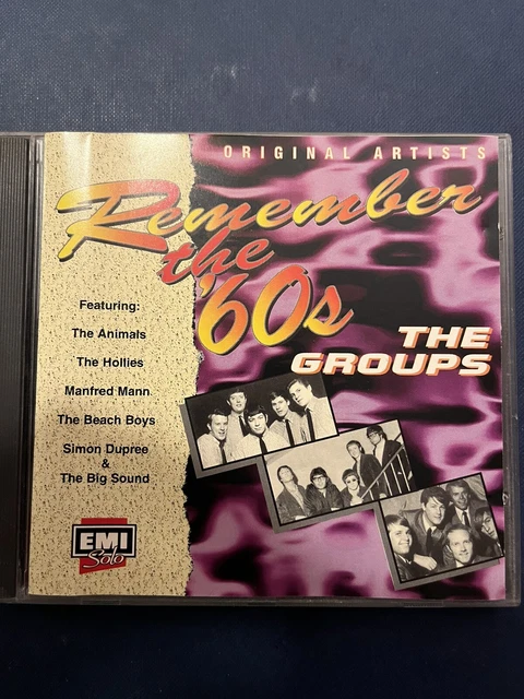 REMEMBER THE 60S Groups Used 20 pistes Compilation CD Sixties Pop Rock ...