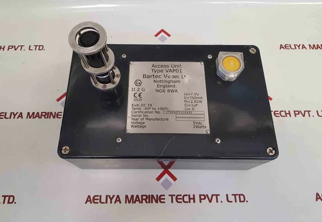 BARTEC VODEC VAP01 access unit microphone point $375.92 - PicClick