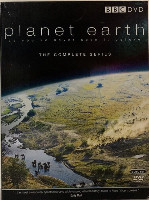 PLANET EARTH THE Complete Series DVD Box Set David Attenborough Region ...