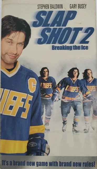 SLAP SHOT 2 Breaking The Ice VHS VCR Tape 2001 Movie 104 Minute Film ...