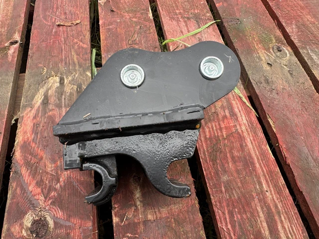 MINI DIGGER QUICK Hitch Manual with Grease Pins 25mm Pins Micro ...