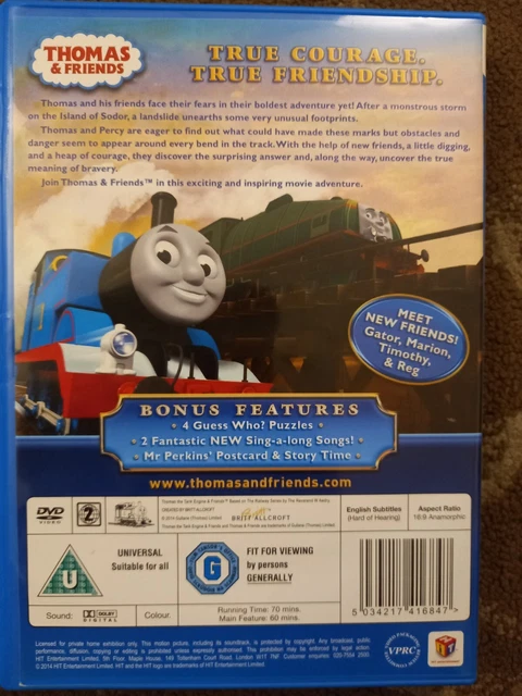 THOMAS THE TANK Engine Tale Of The Brave The Movie Dvd Kids £7.59 ...