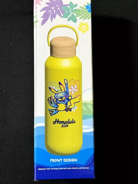 POKEMON WORLD CHAMPIONSHIP 2024 Honolulu Exclusive Pikachu Water Bottle ...