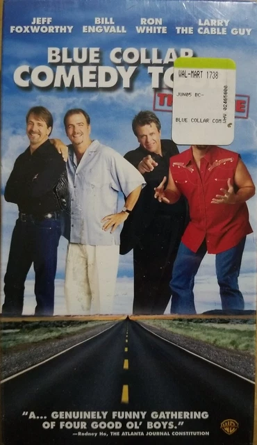 BLUE COLLAR COMEDY Tour: The Movie VHS Jeff Foxworthy Bill Engvall Ron ...