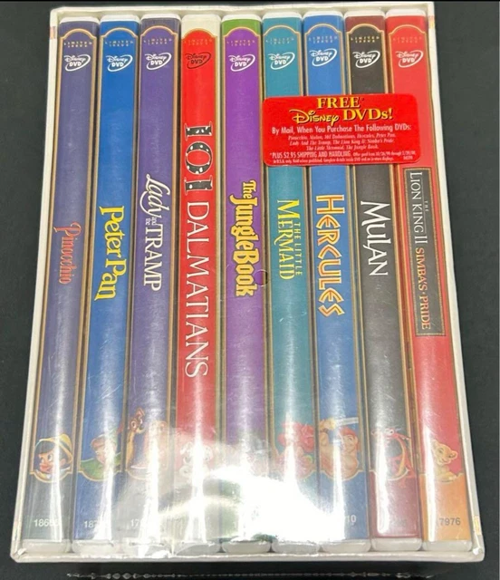 ULTIMATE DISNEY ANIMATION Collection (DVD, 1999, 9-Disc Set) $360.84 ...