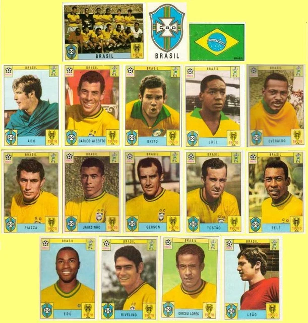 PANINI FIGURINE STICKERS Album Mexico 70 missing choice team Brasil EUR ...