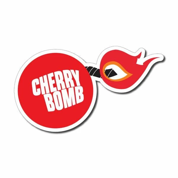 CHERRY BOMB STICKER / Decal - Hot Rod Rat V8 Retro Vintage Sign Exhaust ...