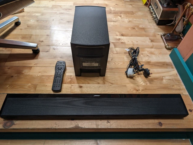 BOSE CINEMATE 1 Sr Sound Bar With Wireless Active Subwoofer-Great ...