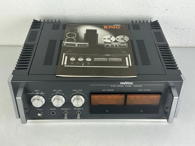REVOX B740 AMPLIFICATEUR / Puissance Amplificateur EUR 2.904,37 ...