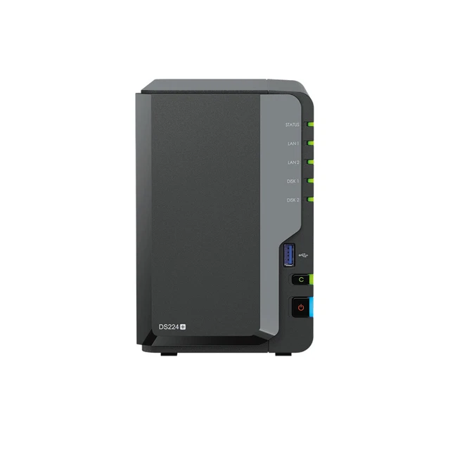 SYNOLOGY DISKSTATION DS224+ Intel Celeron J4125 Desktop NAS Server ...