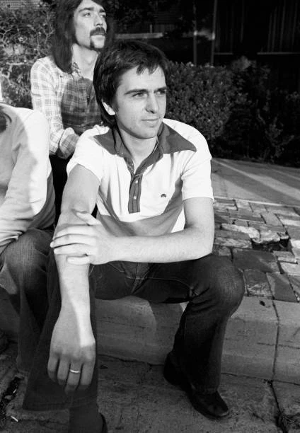 SINGER PETER GABRIEL poses at Sunset Marquis Hotel, West Hollywood- Old ...