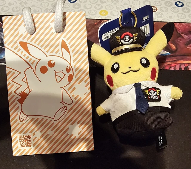 OFFICIAL HANEDA AIRPORT Pikachu Plush Pilot Japan Doll Pokemon ...
