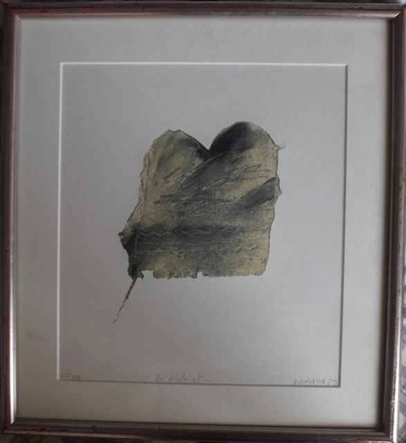 GRAVURE ETCHING DE Alexis GORODINE signée numérotée la déclaration 1989 ...