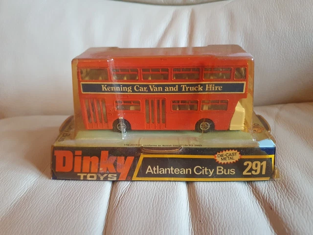 DINKY TOYS ATLANTEAN City Bus 291 Boxed Vintage box £23.99 - PicClick UK