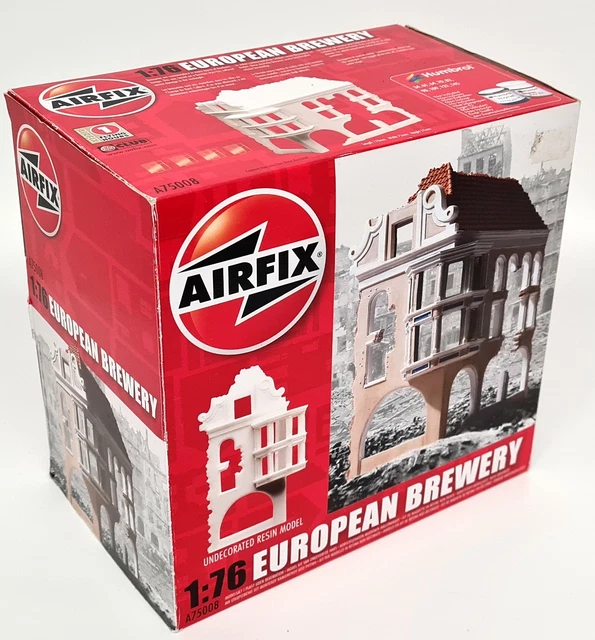 AIRFIX 1/76 WW2 Building European Brewery Diorama Resin Model A75006 ...