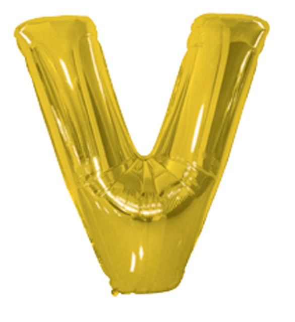 LETTRE BALLON FEUILLE V Ballon à Gonfler Anniversaire D'Enfant ...