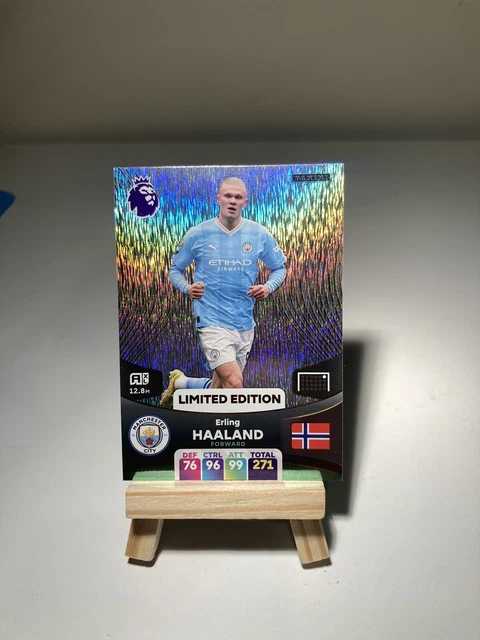 PANINI ADRENALYN 2024 Premier League Erling Haaland Limited Edition ...