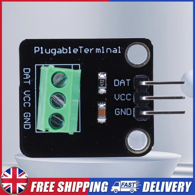 DS18B20 TEMPERATURE SENSOR Terminal Adapter Modules Temperature Sensor ...