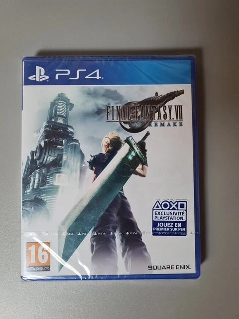 FINAL FANTASY VII REMAKE sur PLAYSTATION 4 / PS4 . VF . NEUF SOUS BLISTER EUR 19,90 - PicClick FR