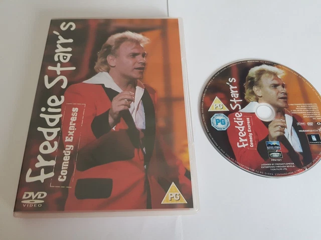 FREDDIE STARR'S COMEDY Express DVD 2003 1984 Thames Television ...