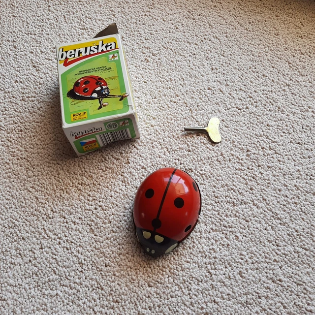 BERUSKA MARIENKÄFER BLECHSPIELZEUG mit Schlüssel und OVP EUR 5,20 ...