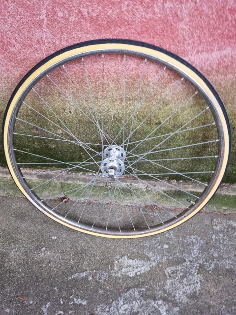 ROUE JANTE AVANT SAMIR ACIER VELO VINTAGE BICYCLE old bike 700 EUR 19 ...