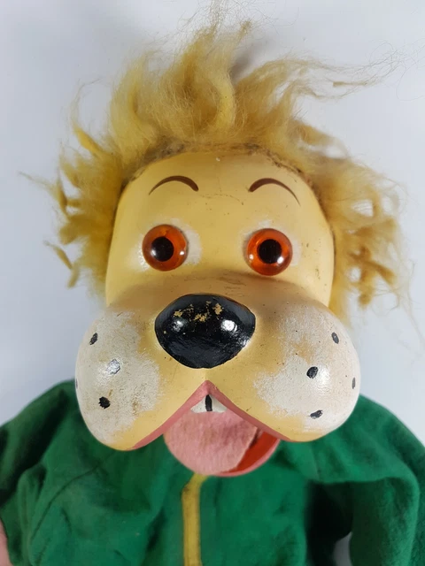 VINTAGE PELHAM PUPPET Friendly Dog Vent Doll - Ventriloquist Dummy ...