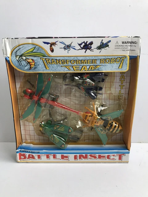 TRANSFORMER ROBOT TEAM Battle Insect (beast Wars / Insecticons KO ...