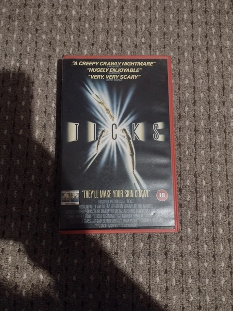 TICKS (1993) BIG Box Ex-Rental VHS Tape £12.00 - PicClick UK