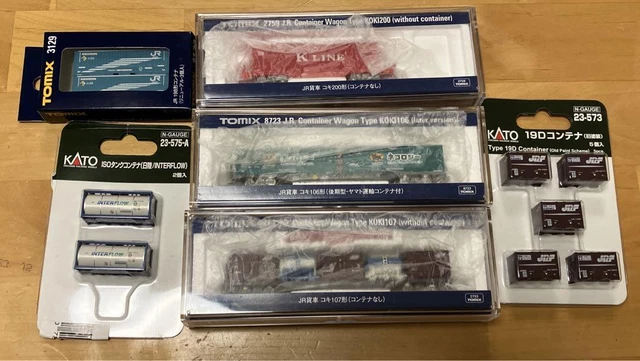 TOMIX CONTAINER FREIGHT train 3-car set 11935 $110.61 - PicClick