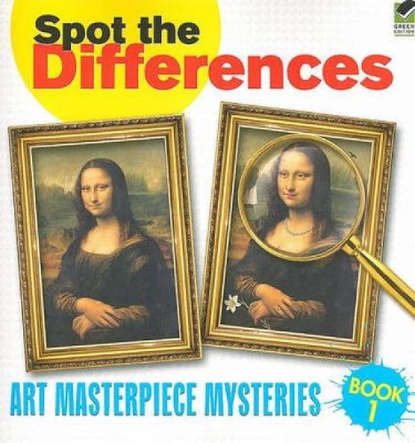 SPOT THE DIFFERENCES: Art Masterpiece Mysteries Book 1 by Diane Teitel ...