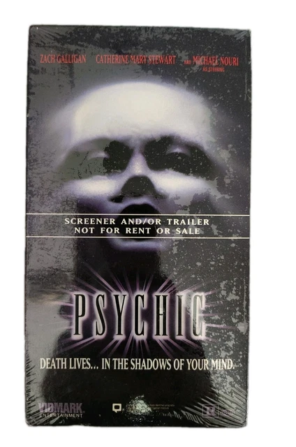 PSYCHIC VHS 1991 Vidmark Horror Screener BRAND NEW Sealed Demo Promo ...