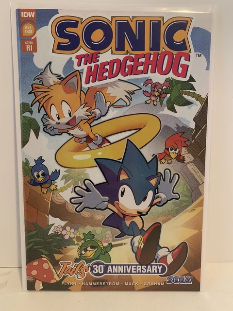SONIC THE HEDGEHOG Tails 30th Anniversary #1C IDW RI 1:10 EUR 19,45 ...