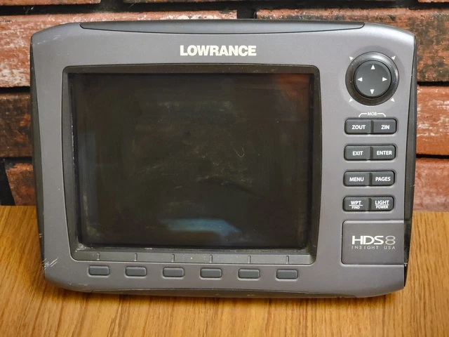 LOWRANCE - HDS 8 Head Unit Only - For Parts Or Repair £60.90 - PicClick UK