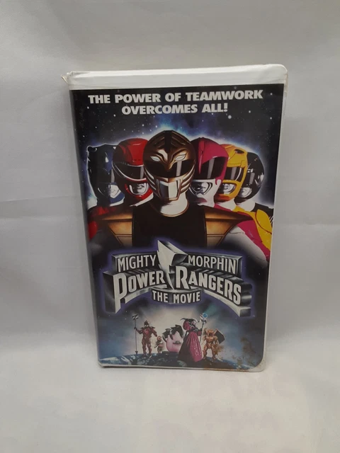 MIGHTY MORPHIN POWER Rangers: The Movie (VHS, 1995, Spanish Version) £3 ...