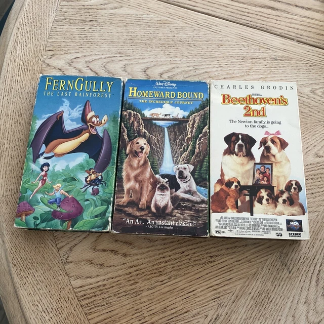 LOT OF 3 Children’s VHS Movies $20.77 - PicClick CA