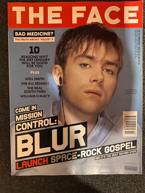 THE FACE MAGAZINE February 1999: Blur Will Smith South Park William H ...