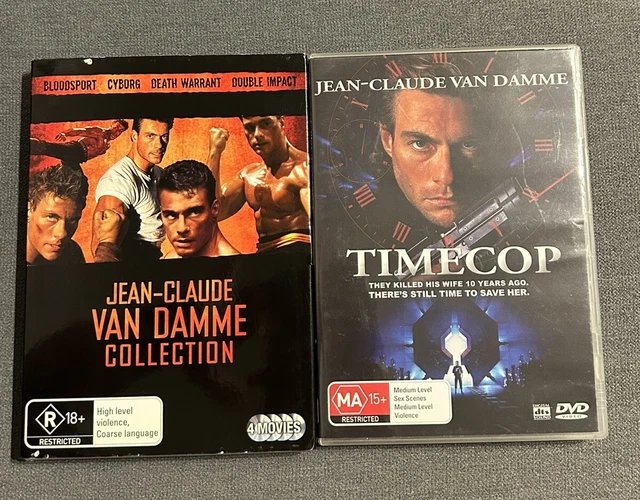JEAN-CLAUDE VAN DAMME DVD Bundle Timecop Cyborg Bloodsport Death Warrant Impact £20.68 - PicClick UK