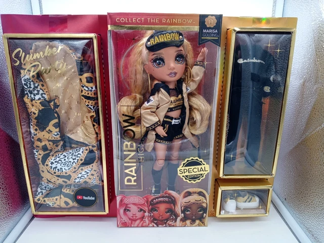 MGA ENTERTAINMENT RAINBOW High Slumber Party Marisa Golding - Gold ... MGA ENTERTAINMENT RAINBOW High Slumber Party Marisa Golding - Gold ...