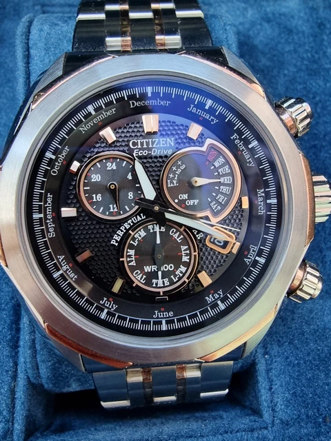 CITIZEN THE SIGNATURE Collection Perpetual Calendar Eco-Drive Watch £ ...