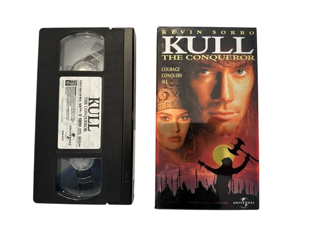 KULL THE CONQUEROR (VHS, 1998) Kevin Sorbo Tia Carrere Karina Lombard ...