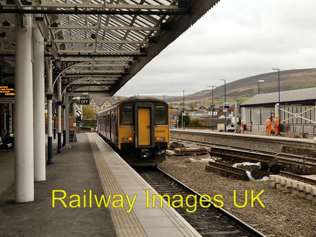 RAILWAY PHOTO CLASS 150 DMU 12x8 (A4) Stalybridge Station c2012 £5.00 ...