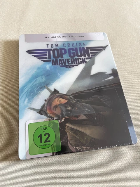 TOP GUN MAVERICK | 4K UHD BLU-RAY + 2D Blu-ray | Lenticular Steelbook ...
